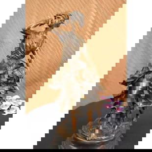 Yael Shalev (1924-2022) - Mother And Child, Bronze Sculpture. Auction