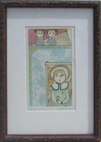 Limited Edition Lithograph With Gallery Framed