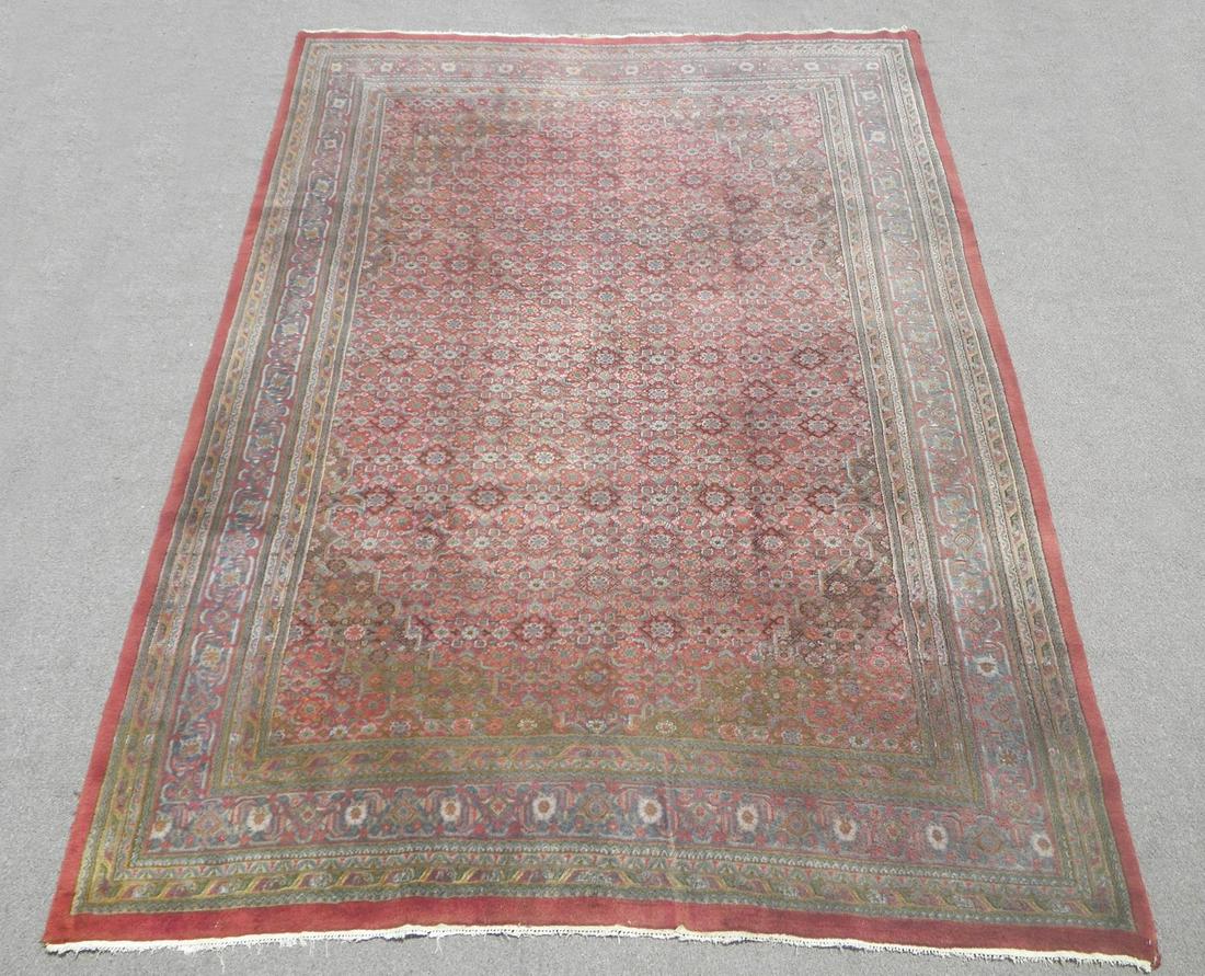 Handmade Indo Saruk Mir 8.1x11.7 Auction