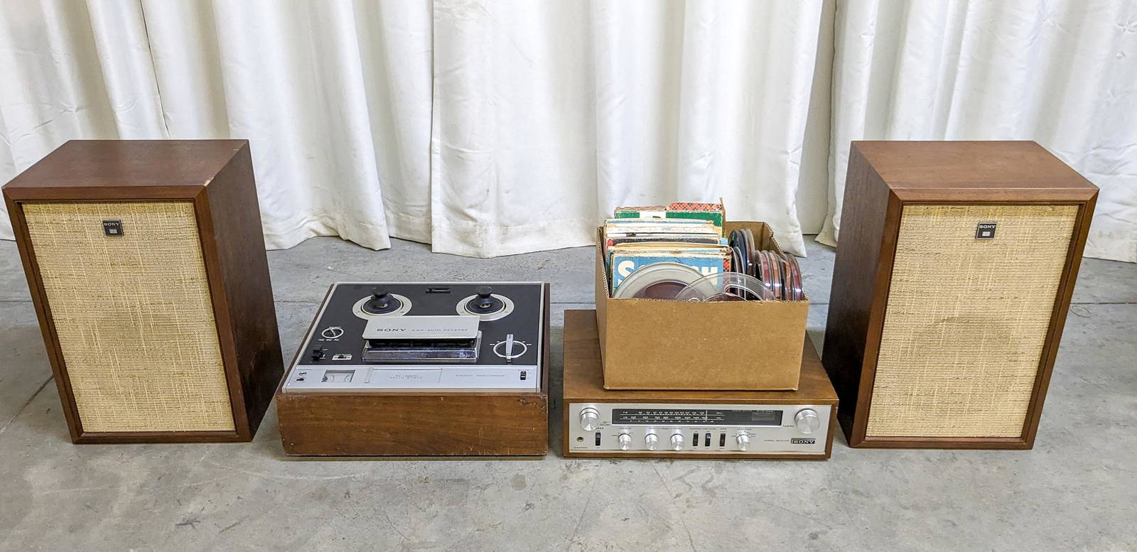Vintage Sony Stereo Equipment Auction