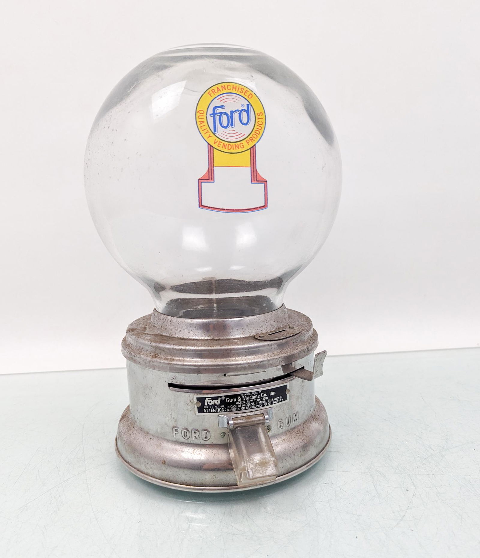 Vintage Ford Gum & Machine Co. Gumball Machine Auction