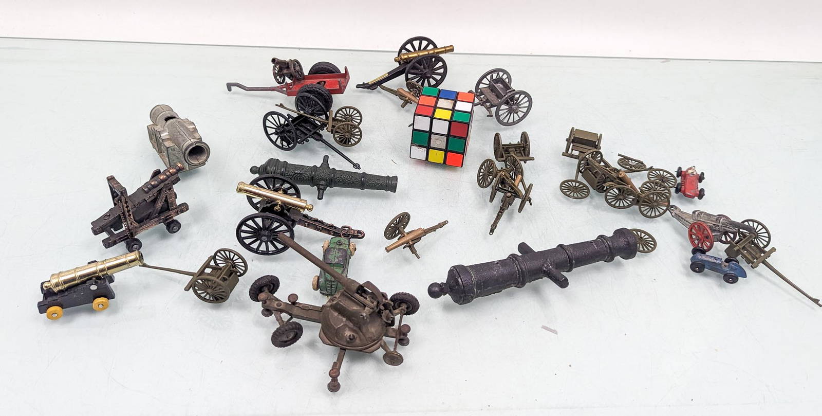Assorted Miniature Cannons And Parts Auction