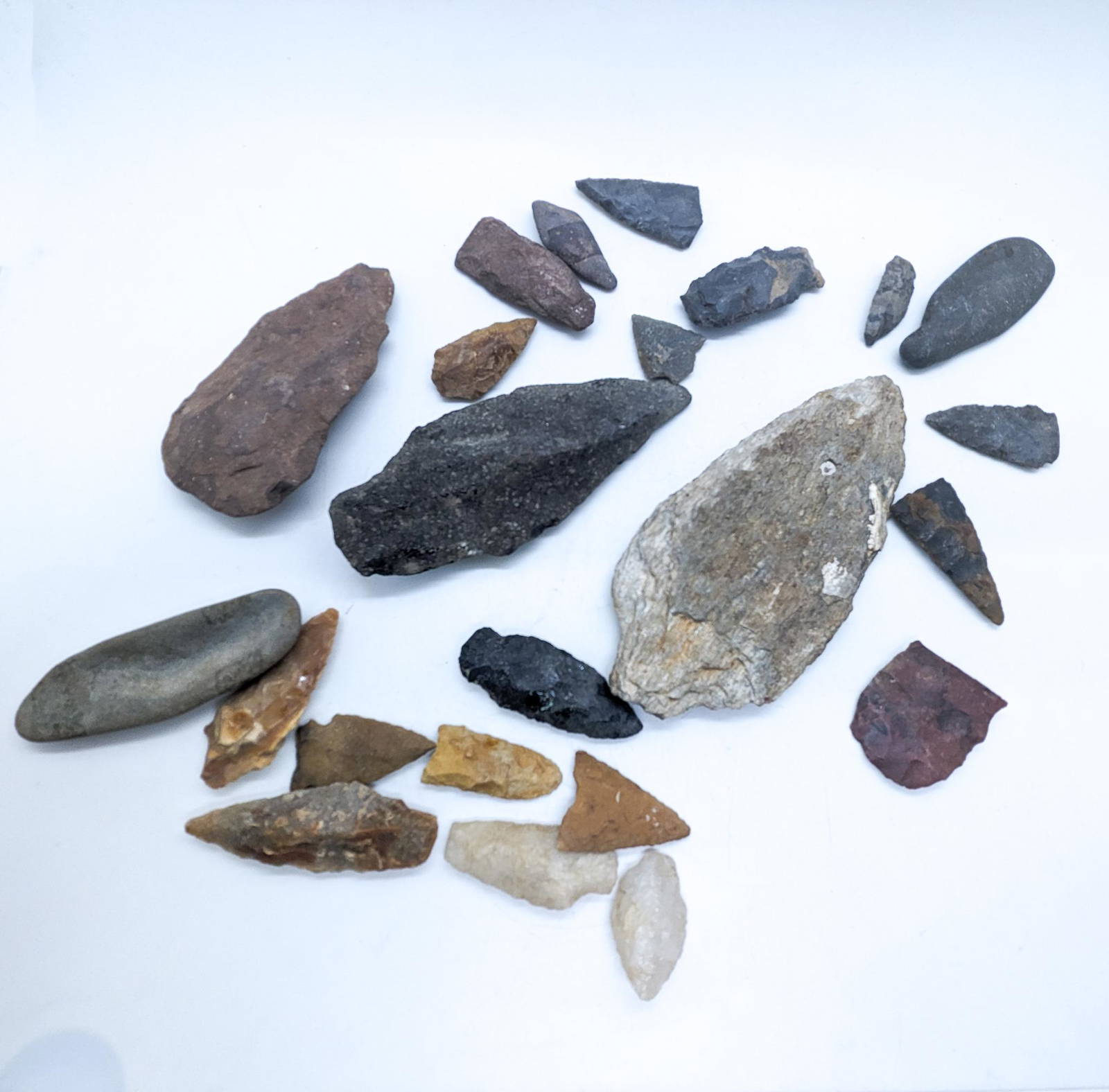 Native American Stone Tool Artifacts Auction