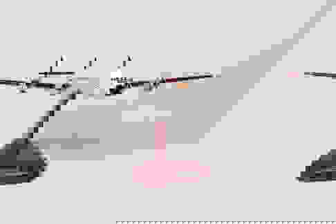 Lockheed Super "g" Constellation Model Airplane On Stand Auction