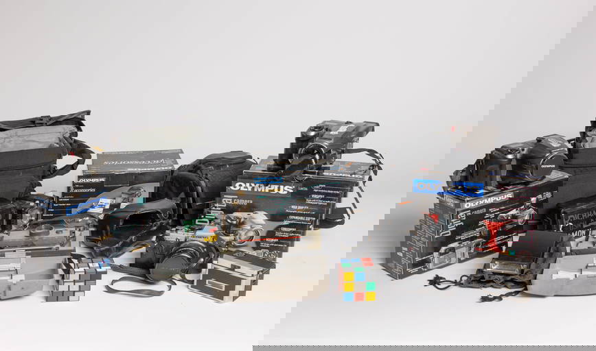 Lot Of Assorted Cameras And Accessories