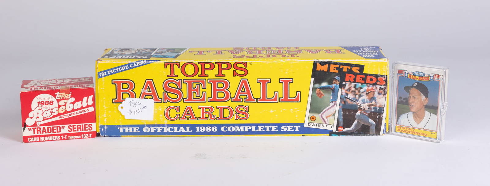 Three Sets Of Collectible Baseball Cards Auction