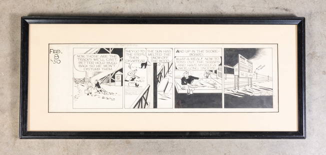 Dick Tracy Comic Strip Shadowbox Picture