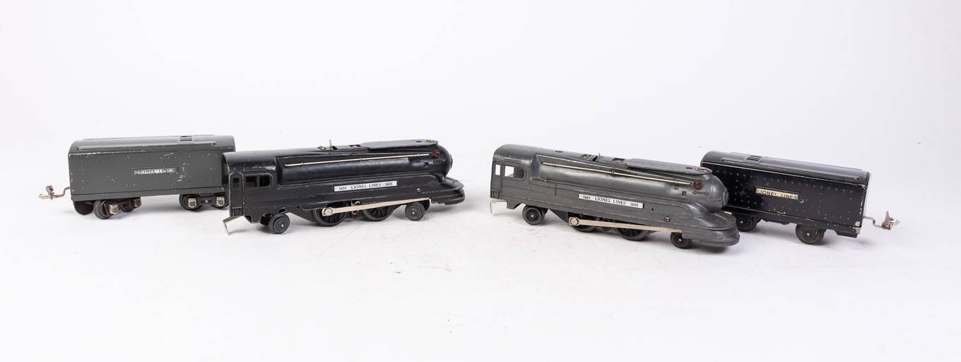 Four Lionel Pre War Model Trains