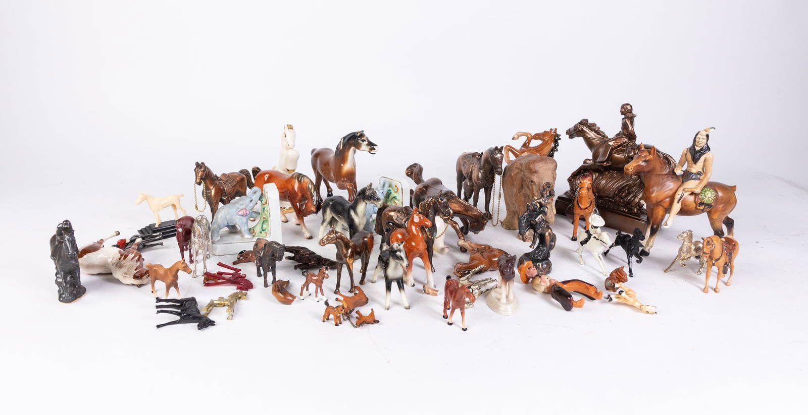 Horse Figurine Collection Auction