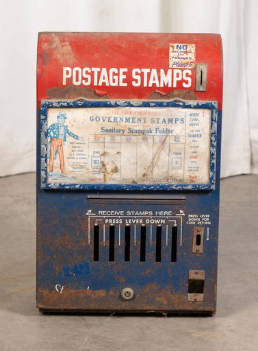 Vintage L. Steiner Postage Stamp Dispenser Vending Machine