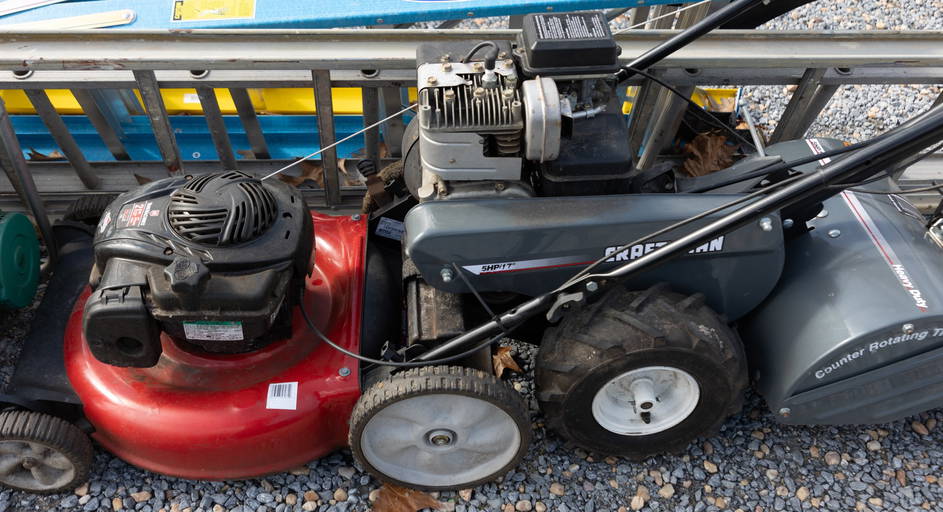 Briggs & Stratton Lawn Mower And Craftsman Roto Tiller