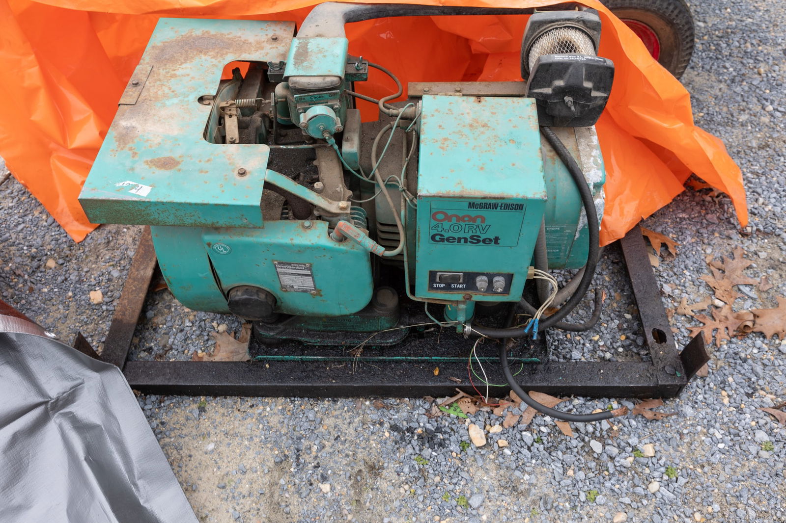 Mcgraw-edison Onan 4.0 Gen Set Mobile Home Generator Auction