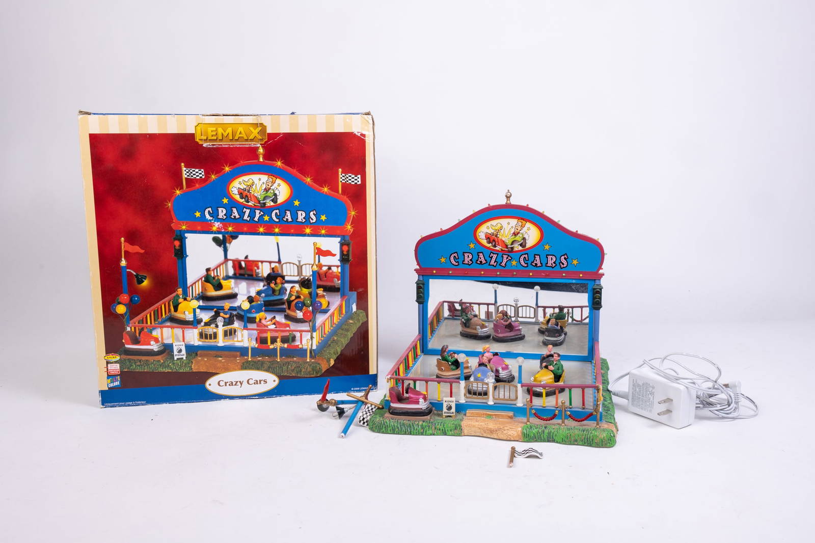 Lemax Crazy Cars In Box Auction