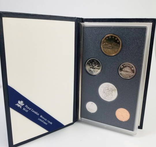 1990 Royal Canadian Mint Canadian Specimen Set