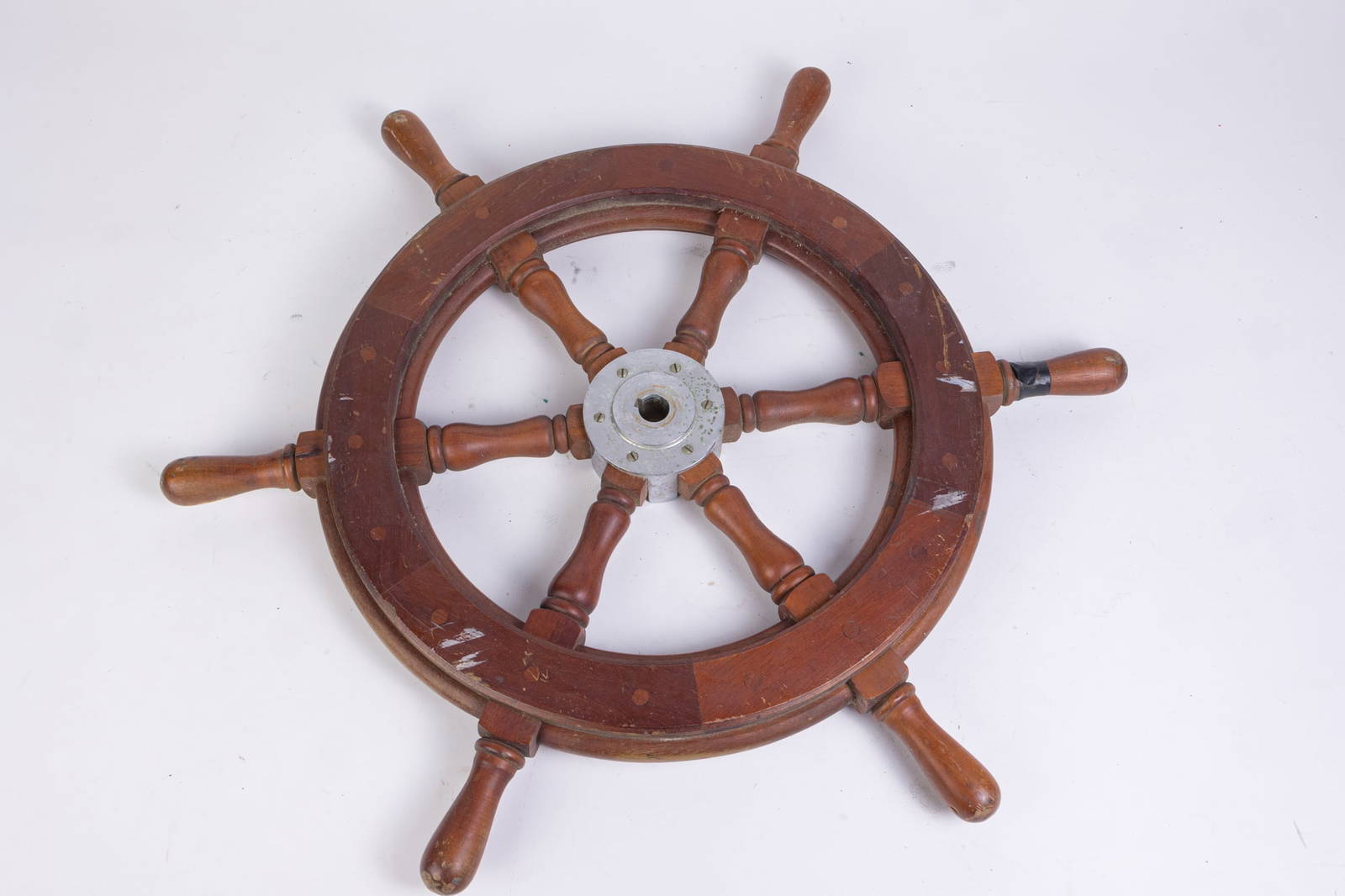 Nautical Wooden Antique Ship Helm Wheel Auction
