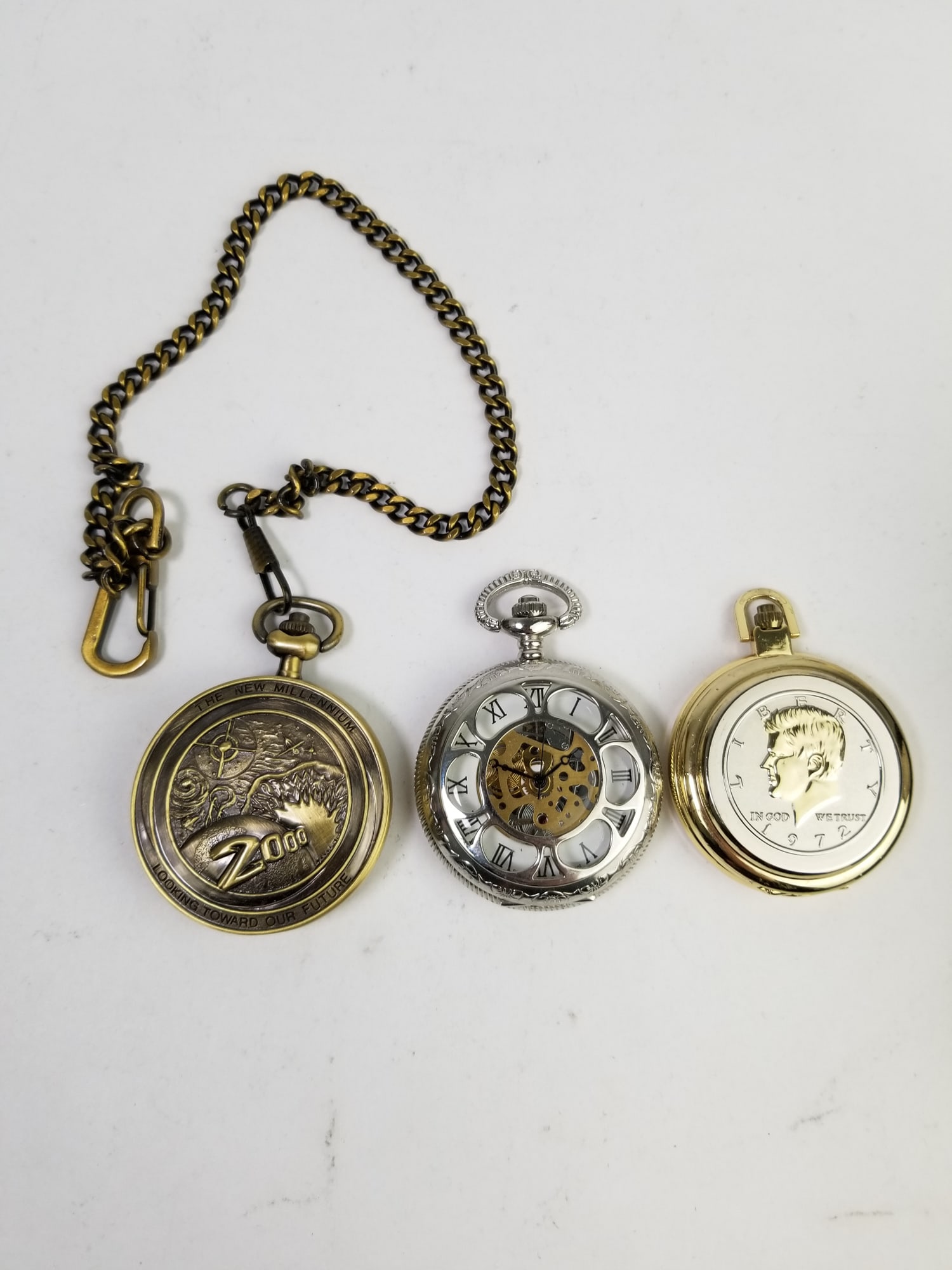Three Pocket Watches Auction