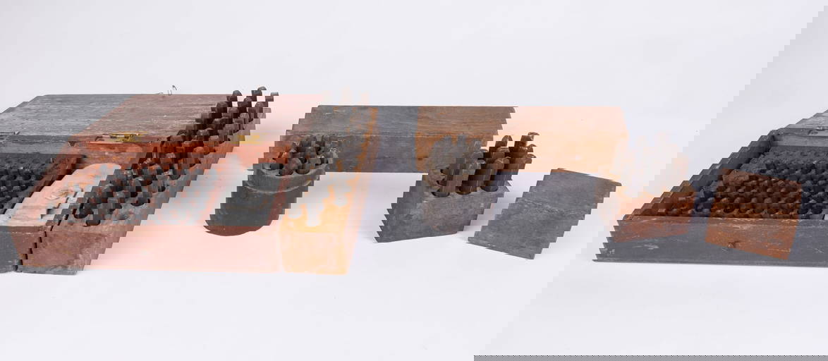 Lot Of Antique Letter Presses