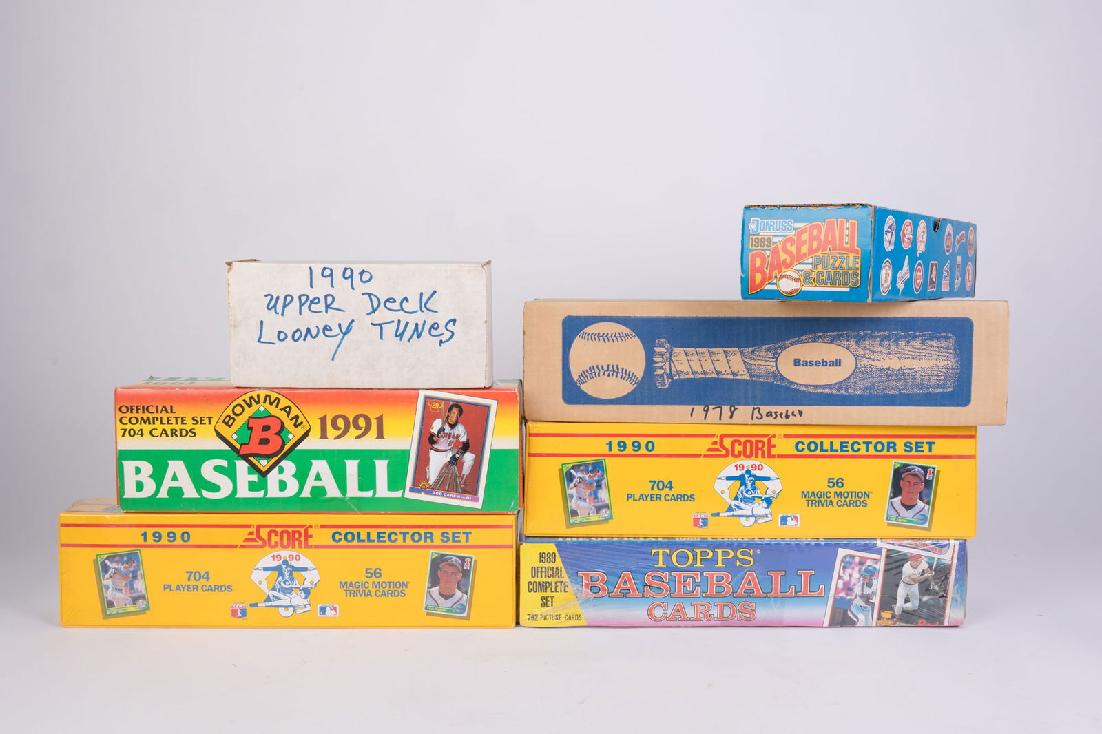 Lot Of Vintage Collectible Baseball Cards Auction