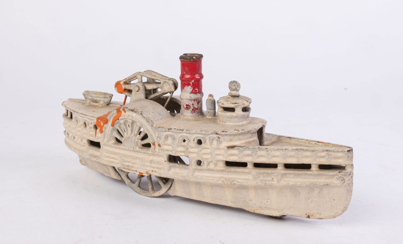 Cast Iron Toy Steamboat Toy Auction