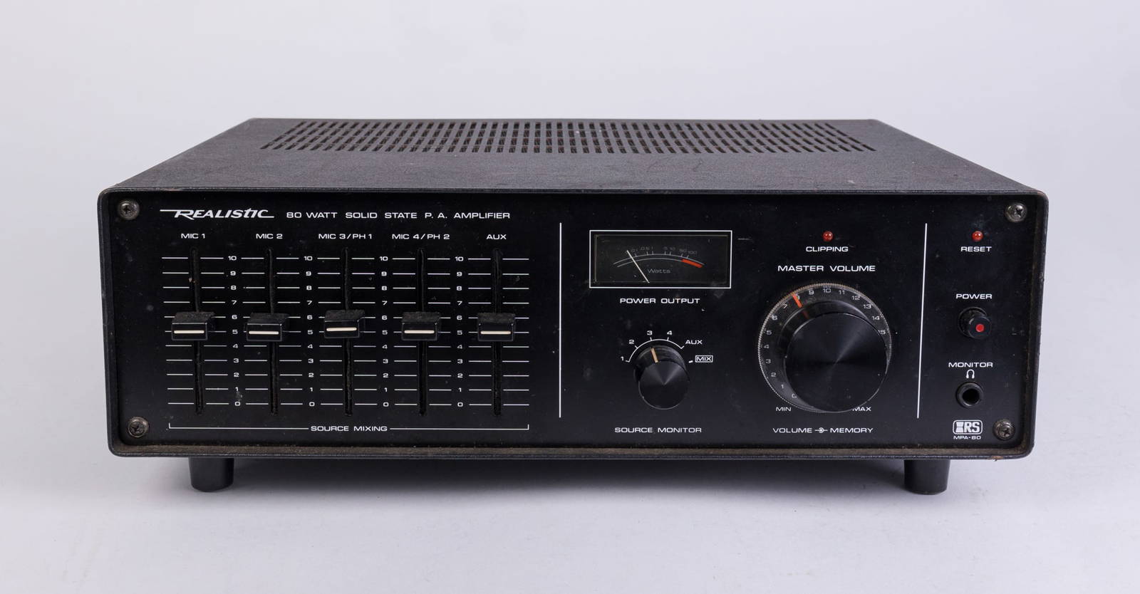 Realistic 80 Watt Solid State P.a. Amplifier - May 01, 2024 | Brooks ...