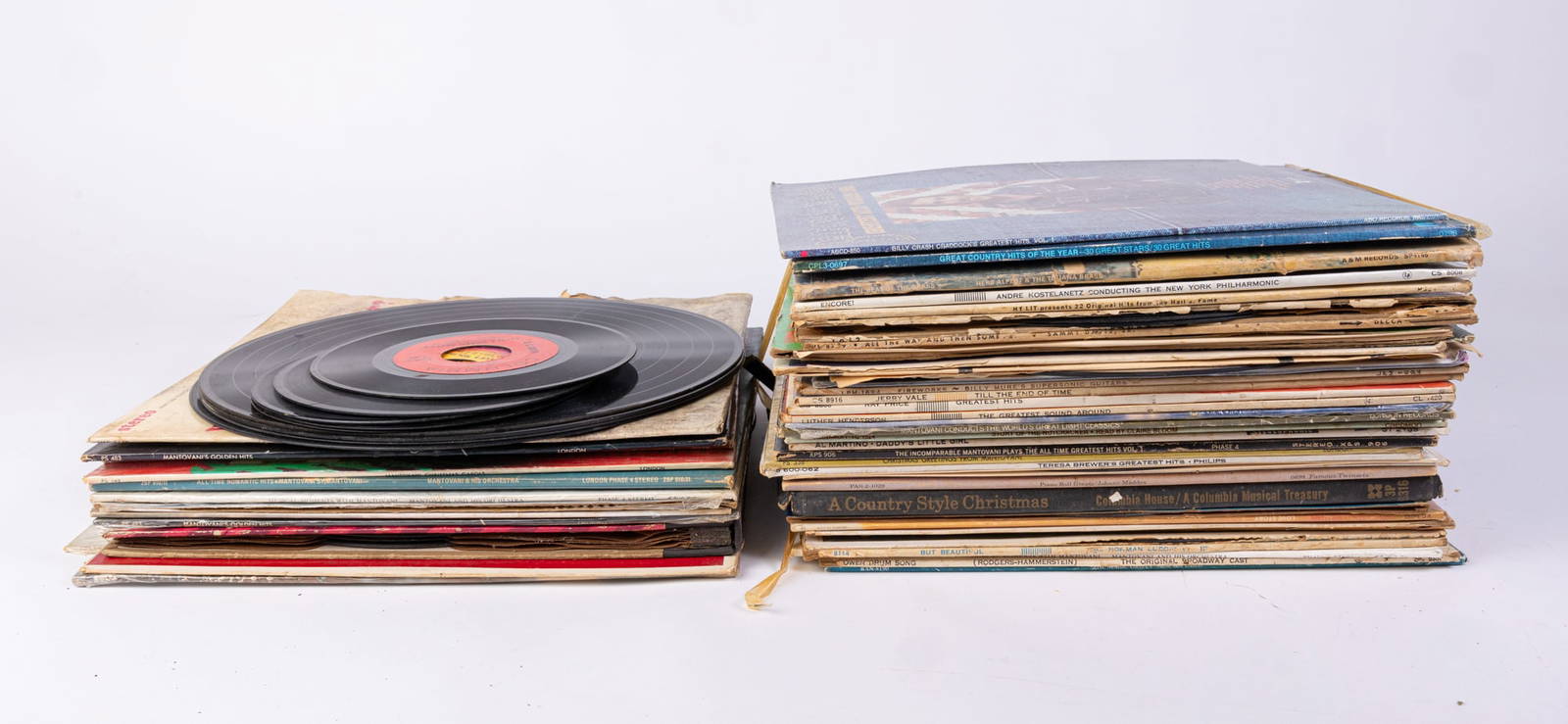 Lot Of Vinyl Records Auction
