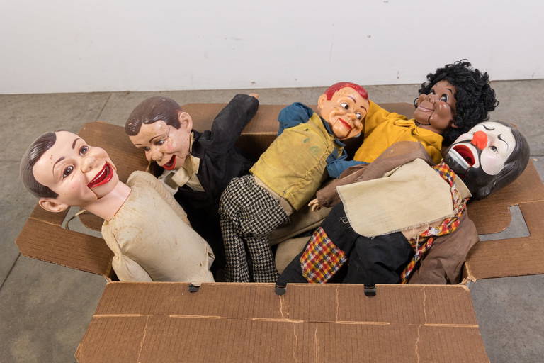 Lot Of Vintage Ventriloquist Dummies