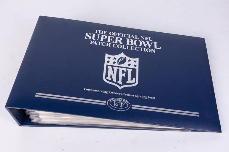 Official Nfl Super Bowl Patch Collection Xxi Xxxiv
