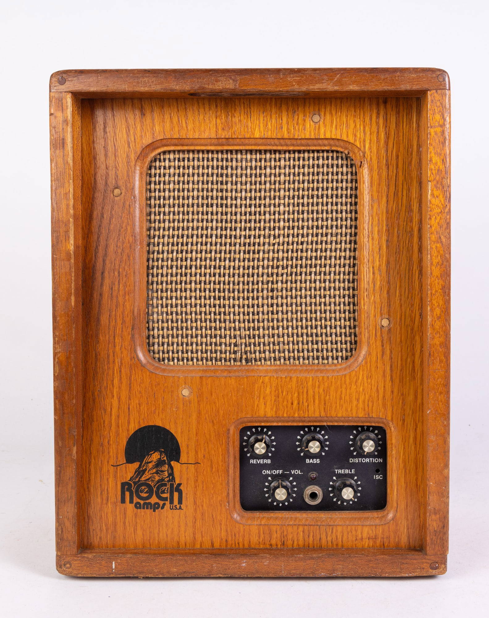 Rock Amp "petros 1" Vintage Wooden Amplifier Auction
