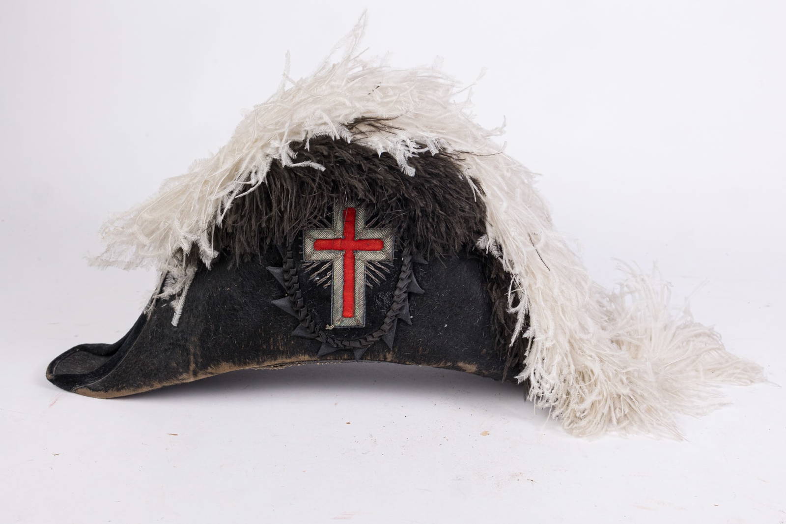 Antique Masonic Knights Templar Hat Auction