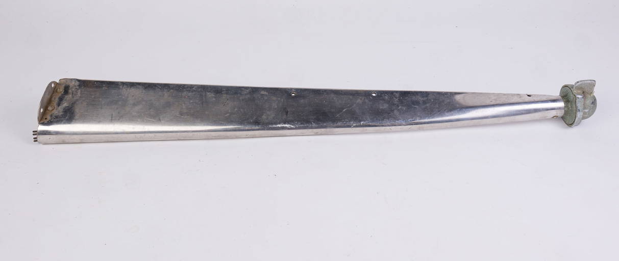 Vintage Mid Century Chrome Boat Stern Fin Light