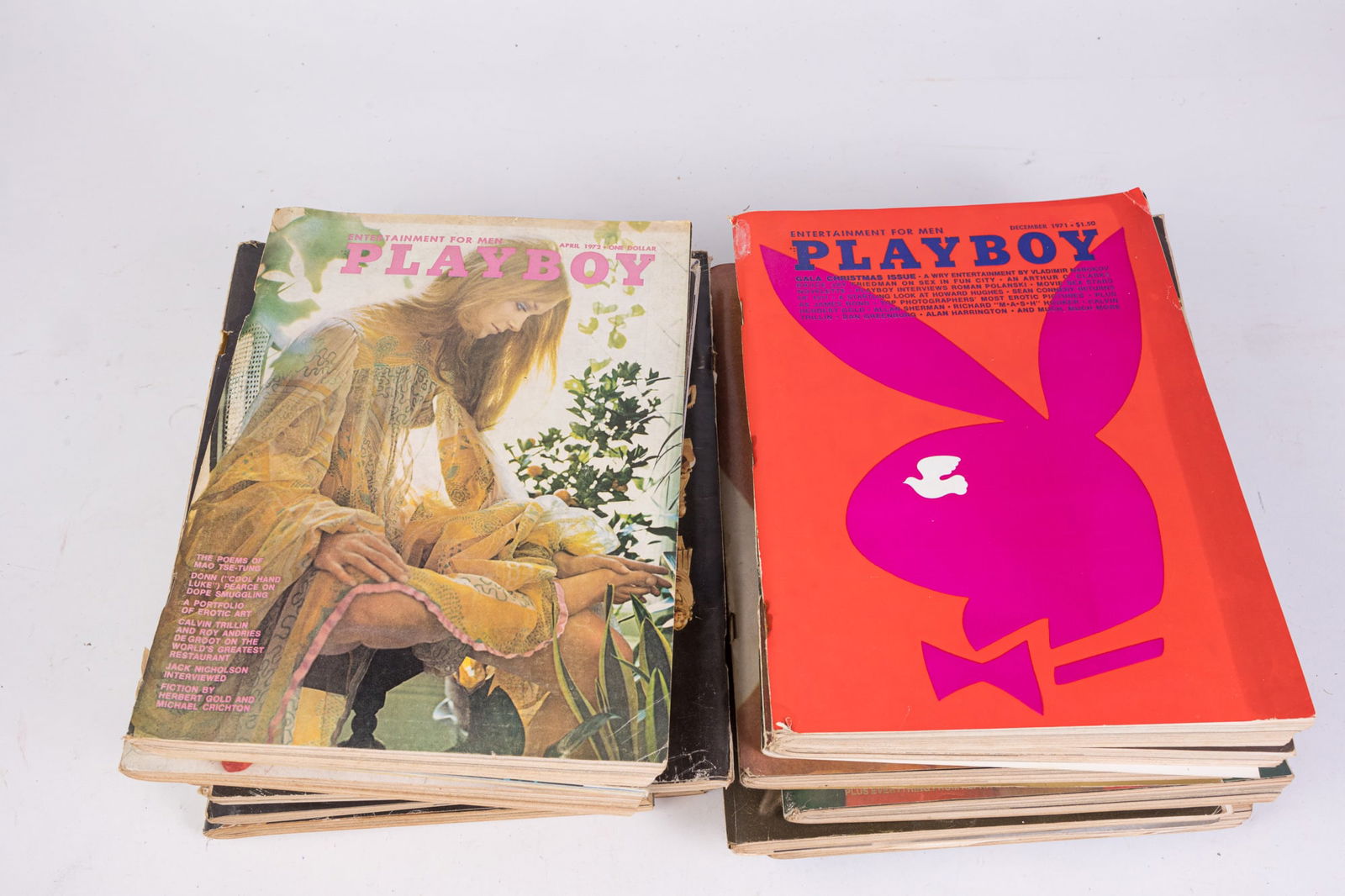 Lot Of Vintage 1960's/1970's Playboy Magazines Auction