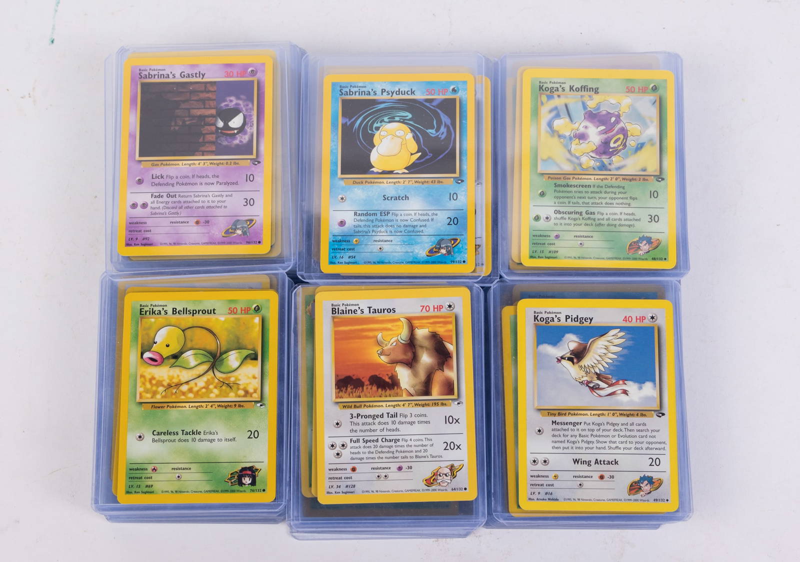 Ninety Five (95) Vintage Pokemon Trading Cards Auction