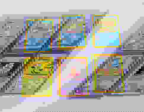 One Hundred Eight (108) Vintage Pokemon Trading Cards Auction