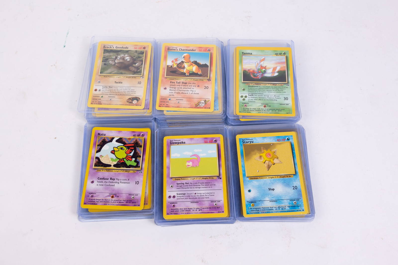 Fifty One (51) Vintage Pokemon Trainer Cards Featuring E-reader Cards ...