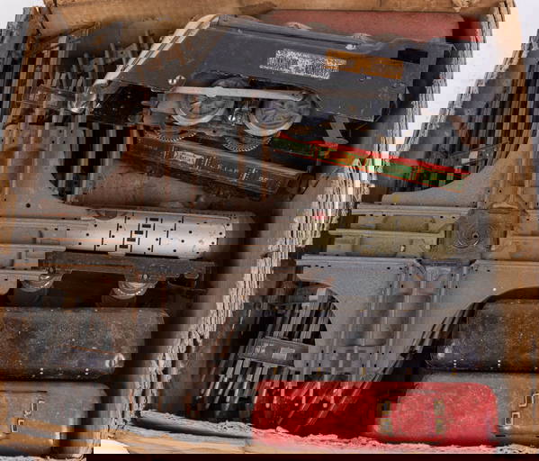 Marx Vintage Tin Railroad Set In Box