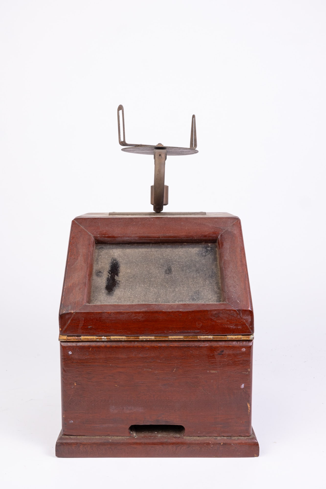 Antique Wooden Compass Box Auction