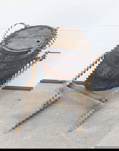 Primitive Barrel Washing Machine