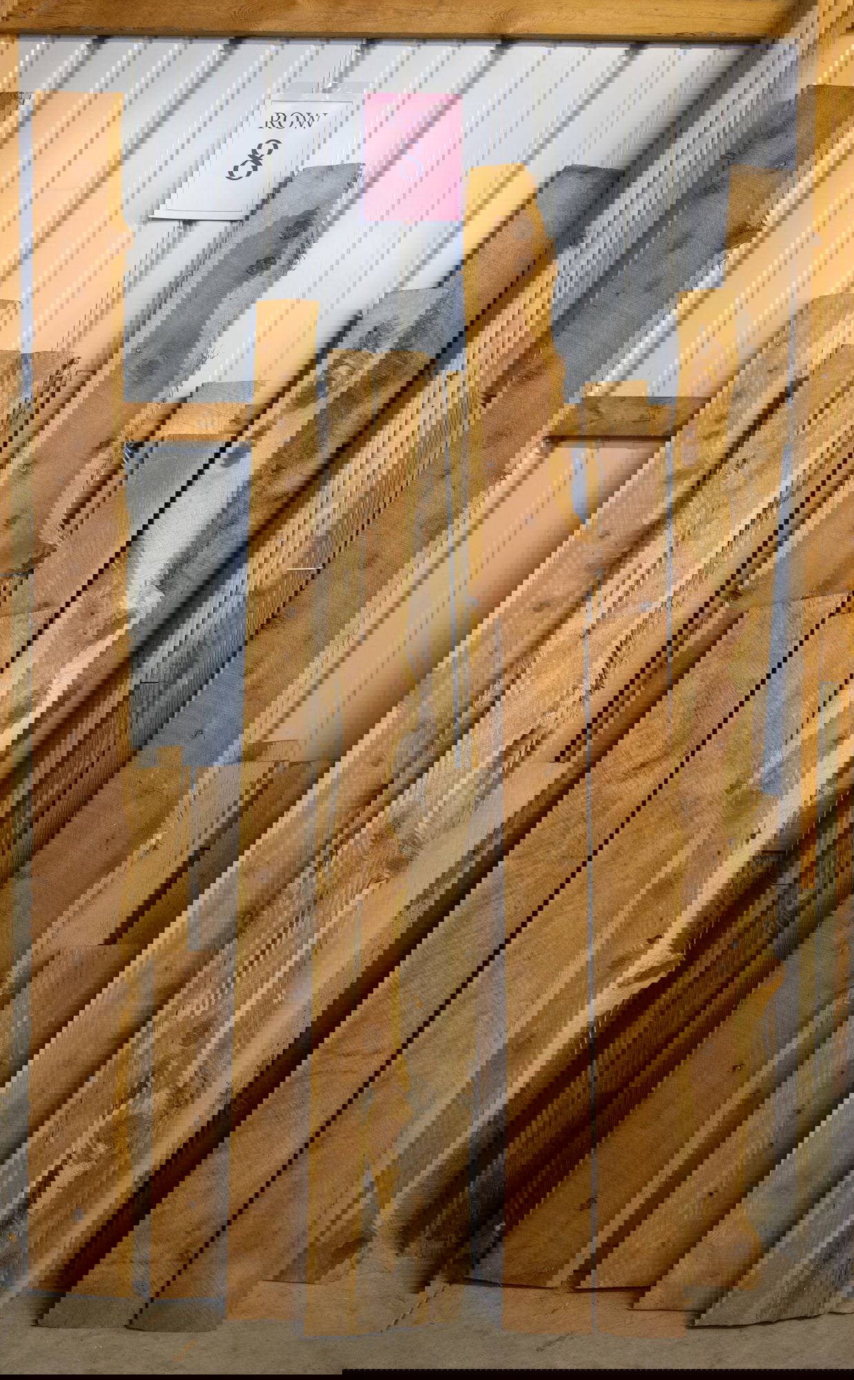 Live Edge & Rough Sawn Lumber Assortment Featuring Cedar & Walnut Auction