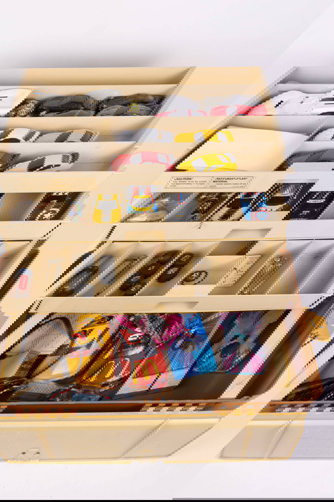 Plano 747 Tackle Box Filled With Slot Cars & Controllers Auction