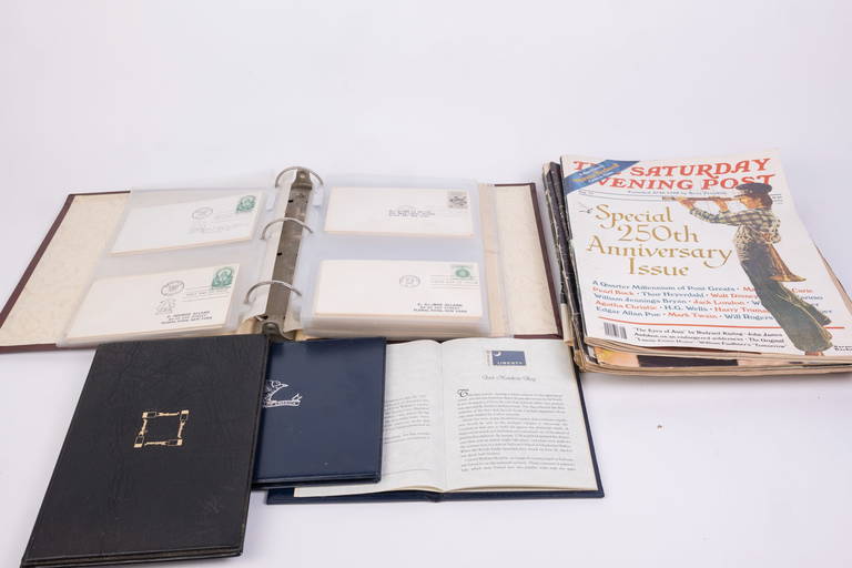 First Day Issue Stamp Sets And Vintage Ephemera