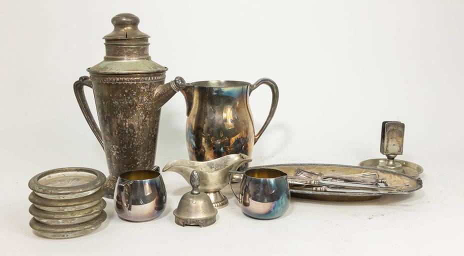 Vintage & Antique Silver Plate Assortment
