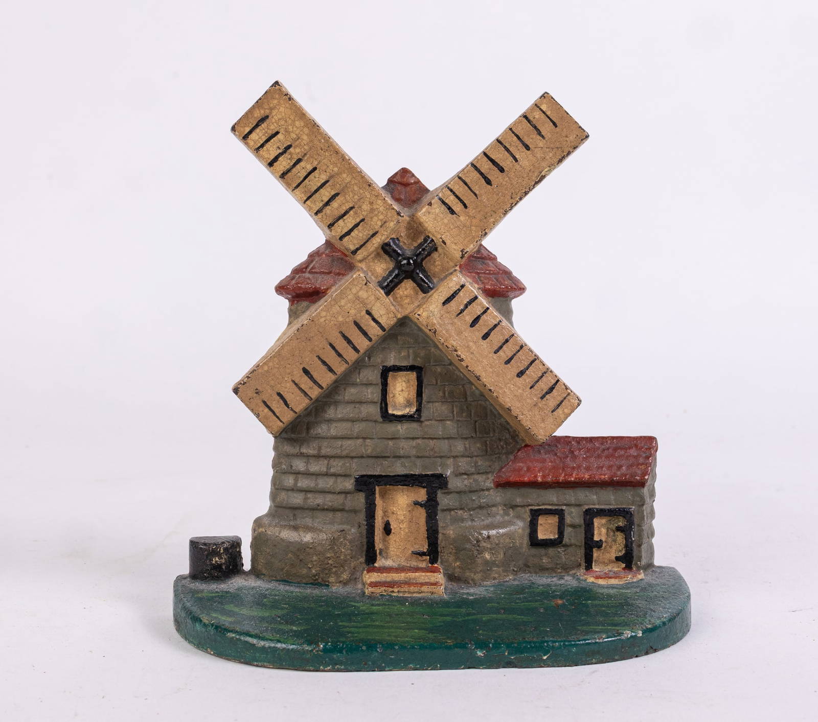 National Foundry Cast Iron Windmill Door Stop Auction