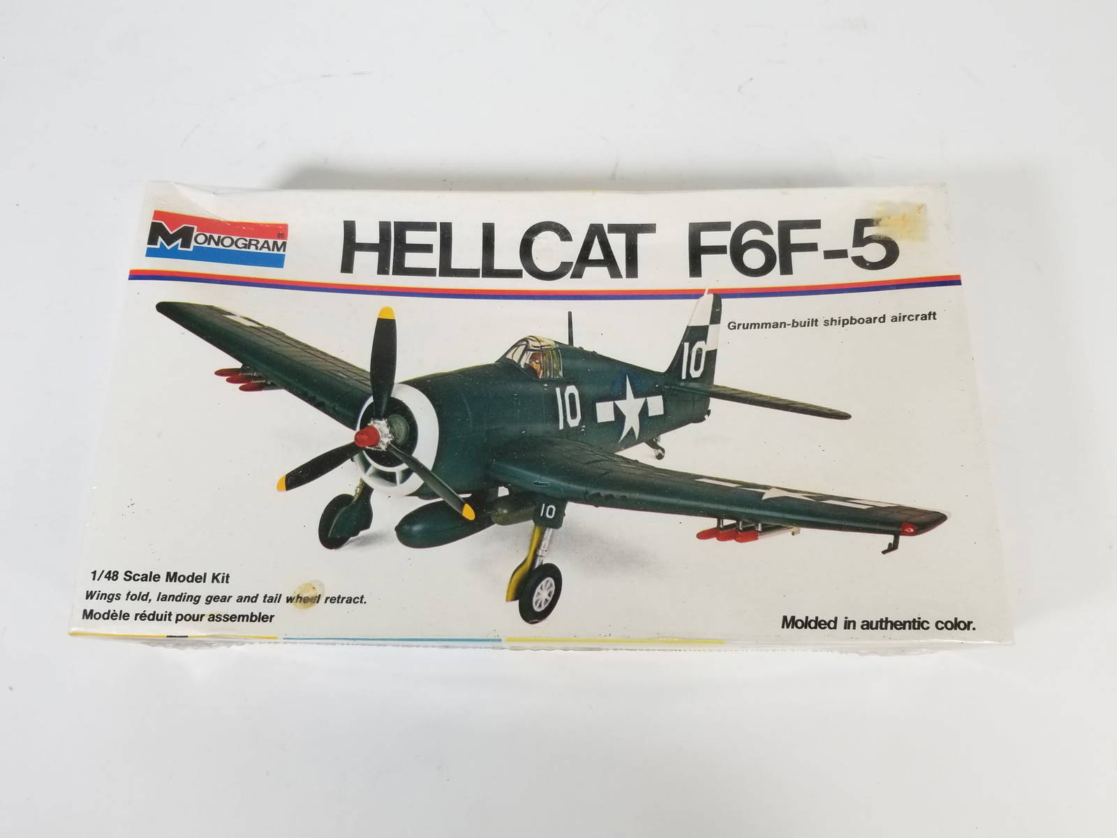 Monogram 6832 Hellcat F6f-5 Model Building Kit - Jul 25, 2025 | Brooks ...