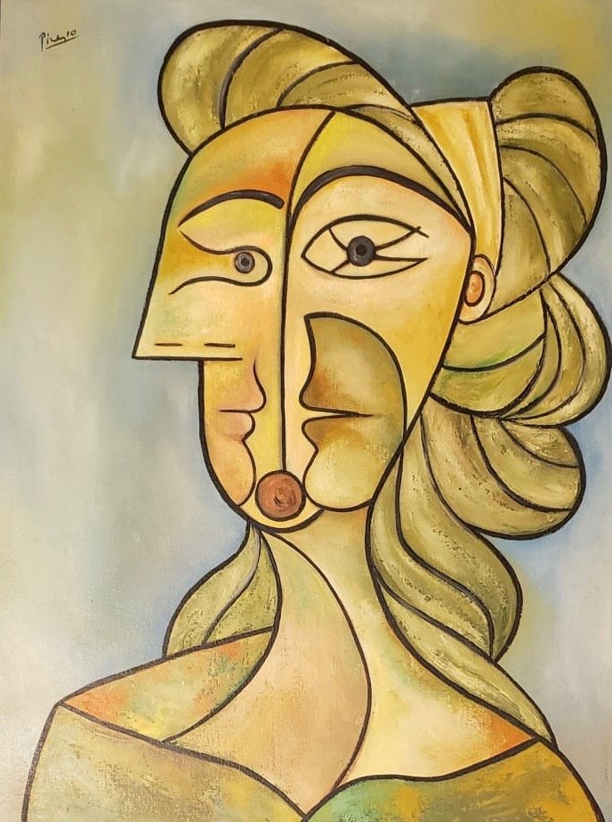 Pablo Picasso (Gouache on Paper) In the style of - Dec 26, 2019 ...