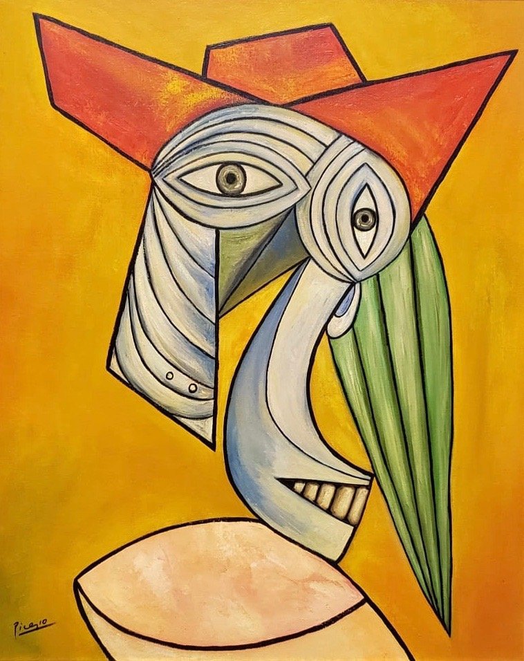 Pablo Picasso (Gouache on Paper) In the style of - Dec 26, 2019 ...