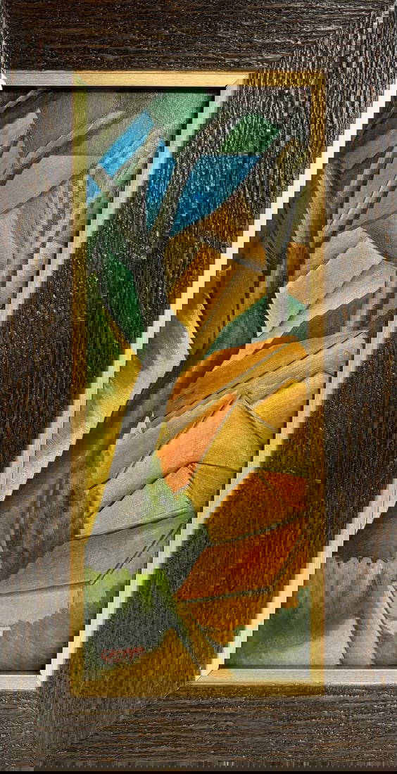 Georges Braque French 1882-1963 Oil On Canvas Painting In The Style Of ...