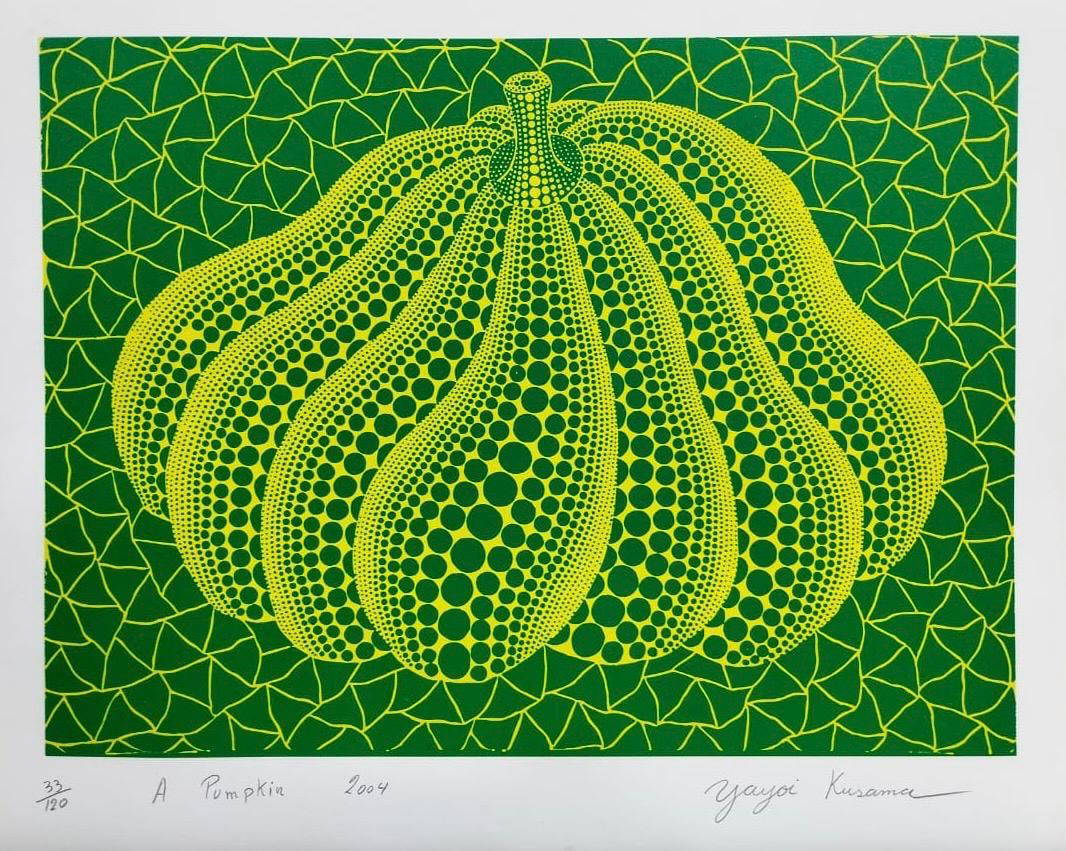 Yayoi Kusama (b.1929), In The Style Of Andy Warhol Haring Pop Art Era ...