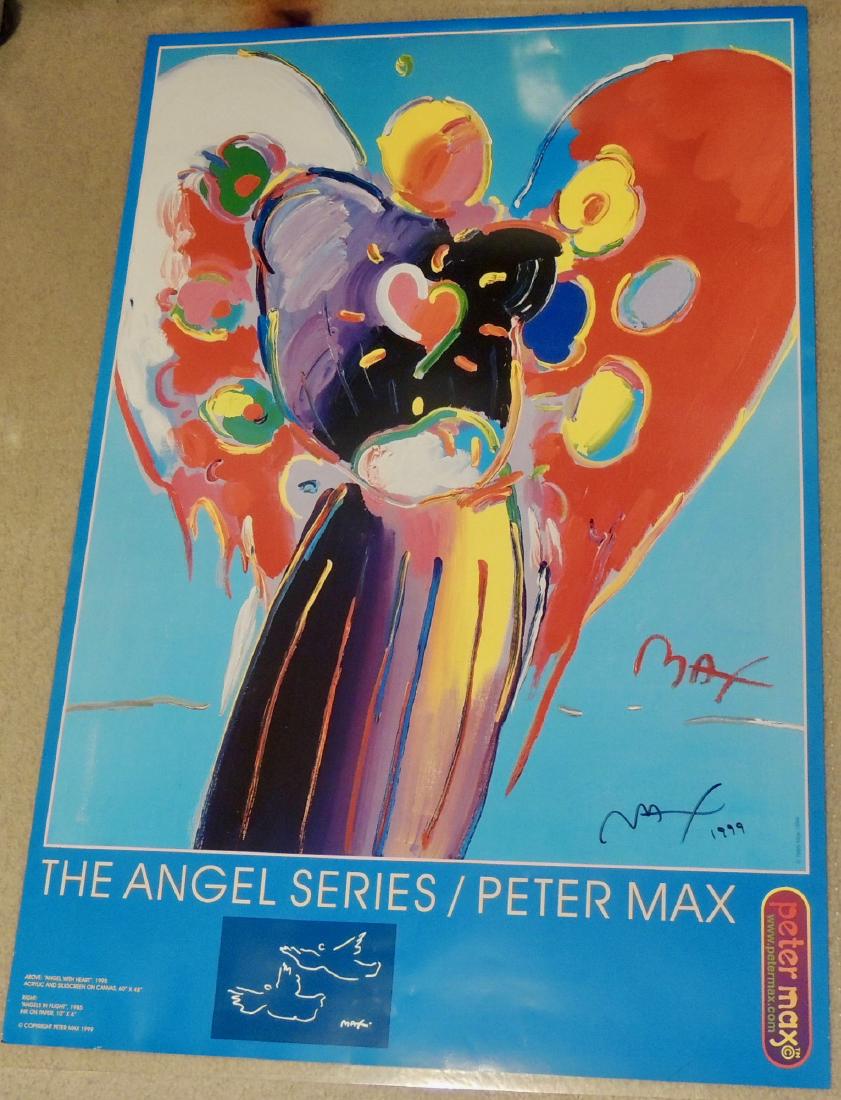 Peter Max Signed The Angel Series