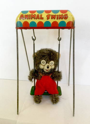 Animal Swing Bear Wind Up Toy
