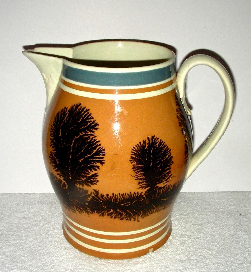 Seaweed Decorated (Dendritic) Mocha Ware Pitcher, 1850 - May 14, 2017 ...